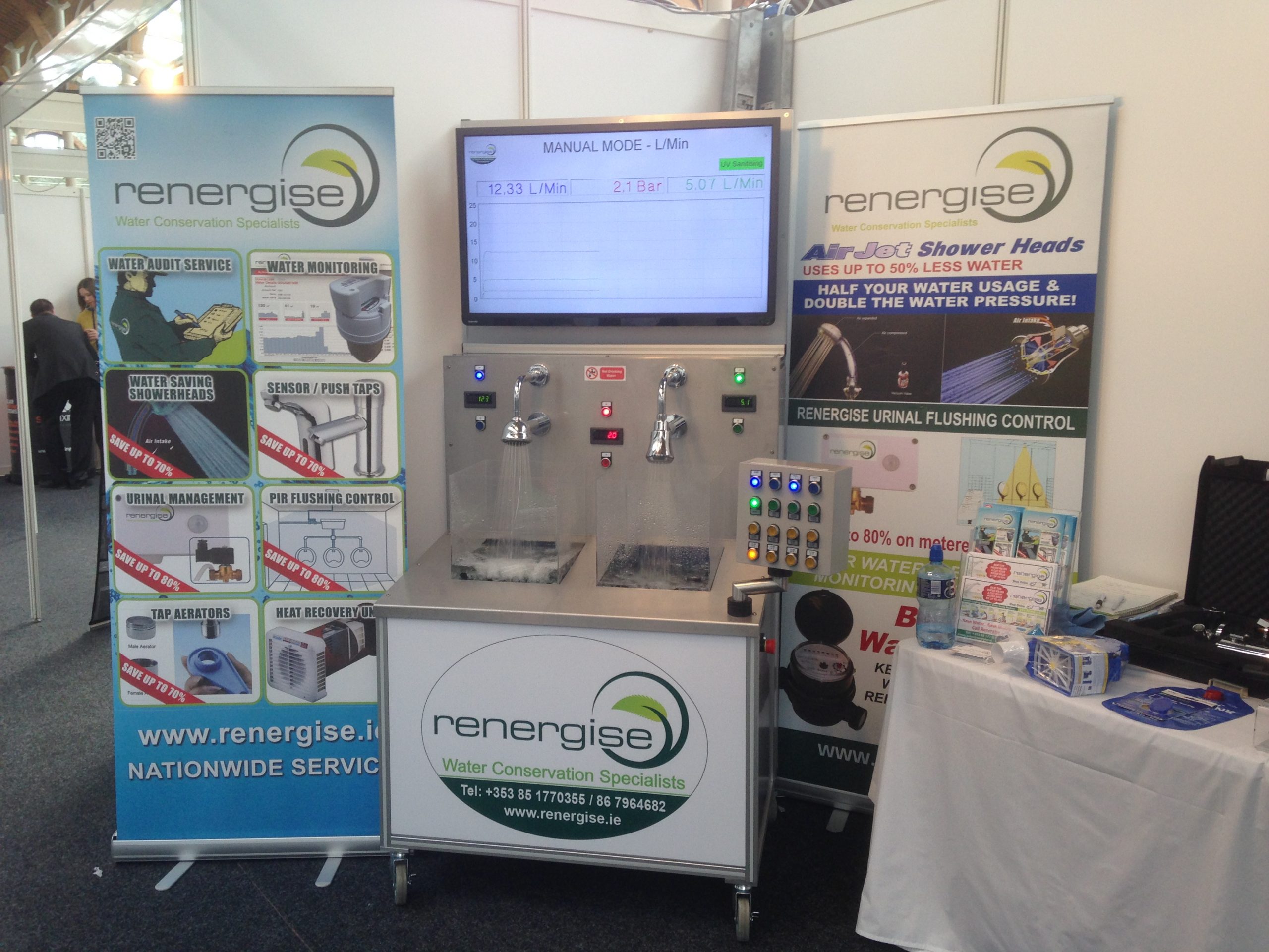 Water Saving Products On Display Energy Show 2015