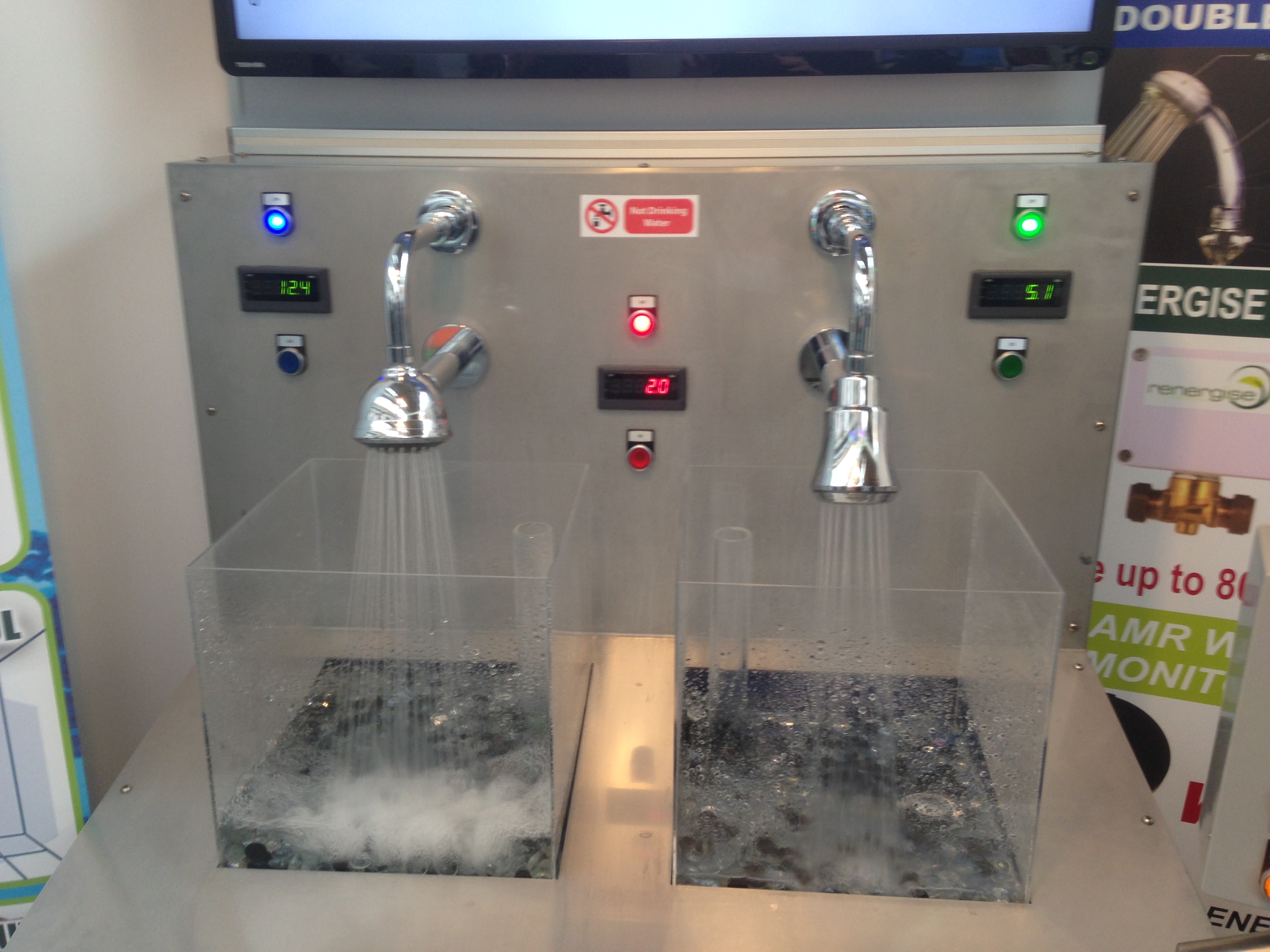 Water Saving Products On Display Energy Show 2015